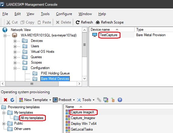 How to Capture a Windows 10 image with IMAGEX