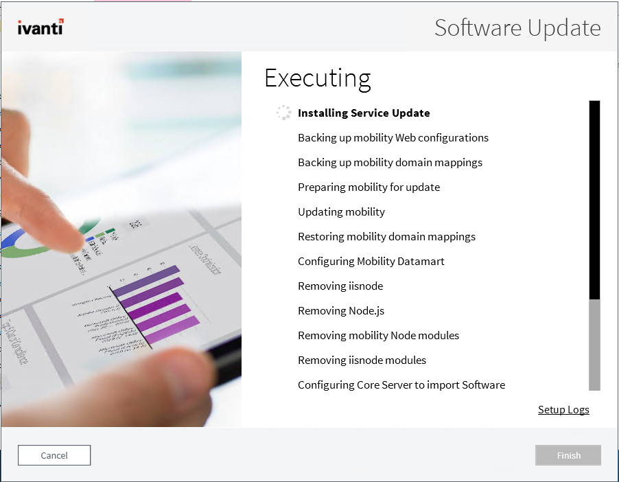 How to Install a Service Update on an Ivanti Endpoint Manager core server