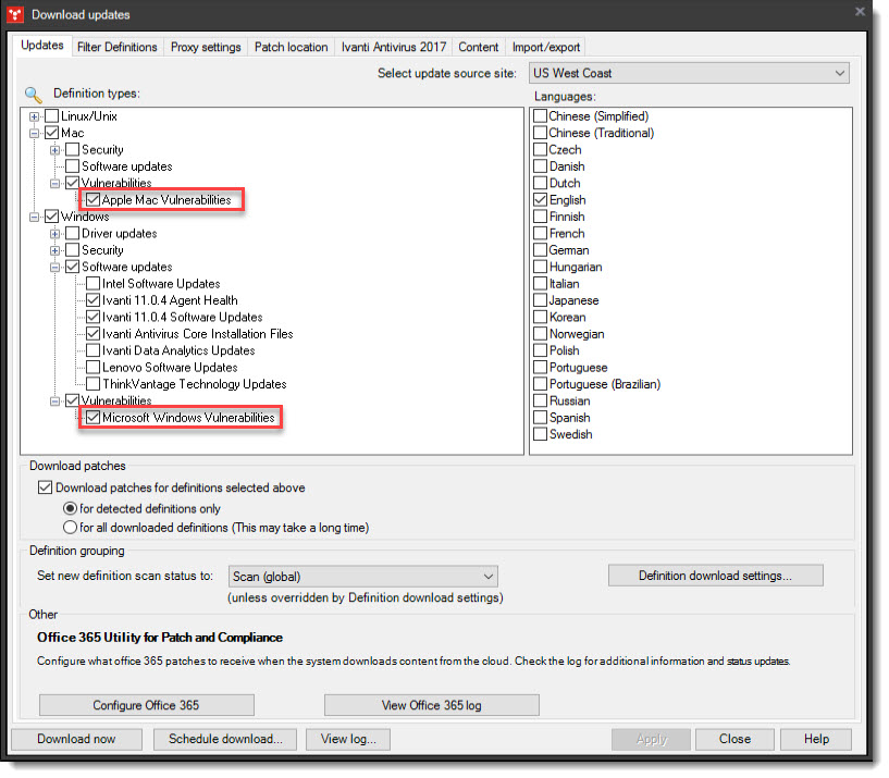 How to troubleshoot Core Server patch content download issues
