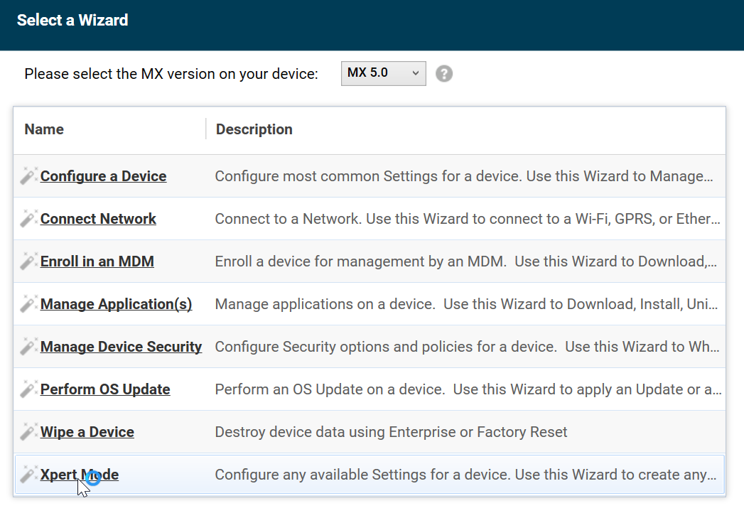 Android 11: Deploying Velocity .wldep files using stagenow second method