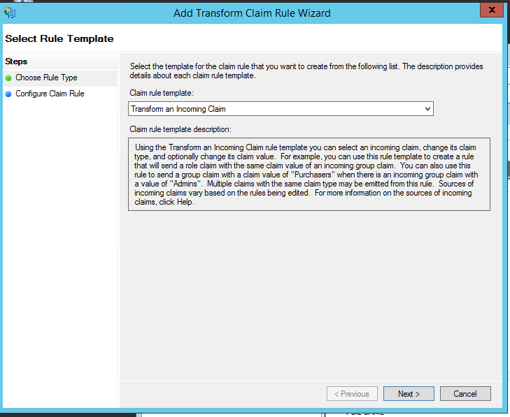 SAML errors and ADFS Setup