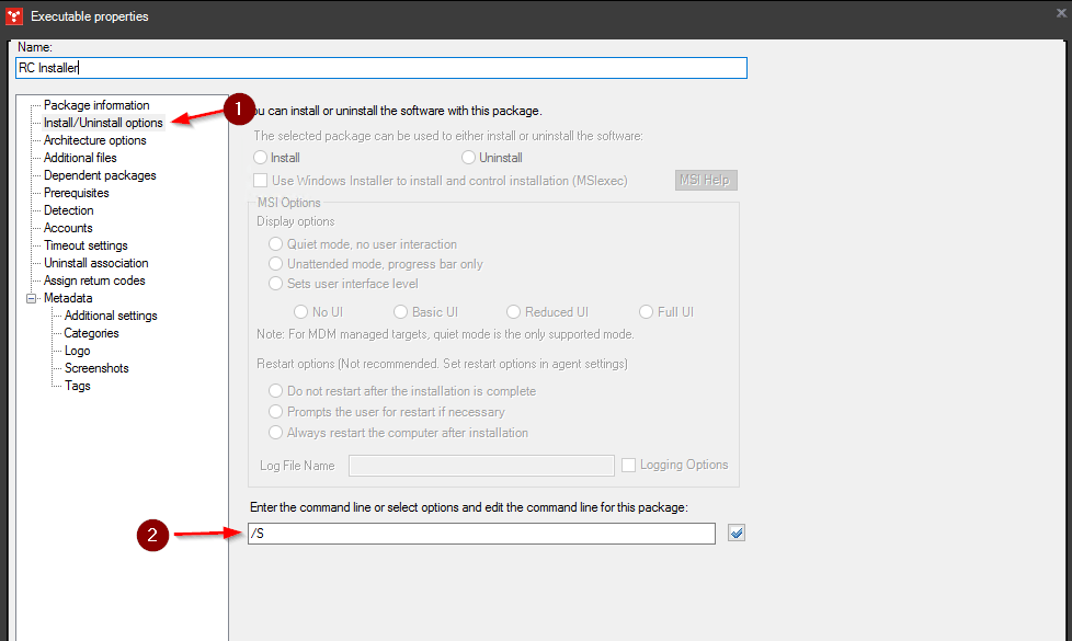 New RCViewer_win_installer.exe Information and Install