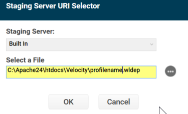 Android 11: Deploying Velocity .wldep files using stagenow second method