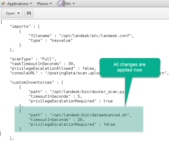 How to scan custom data on Linux Platforms in detail (EPM 2017.3 onwards)
