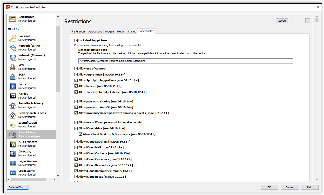 About the Ivanti EPM Configuration Profile Editor