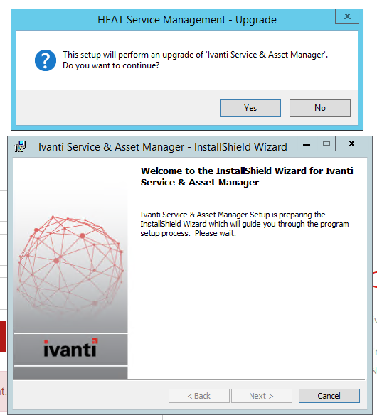 How to perform Ivanti Service Manager upgrade?