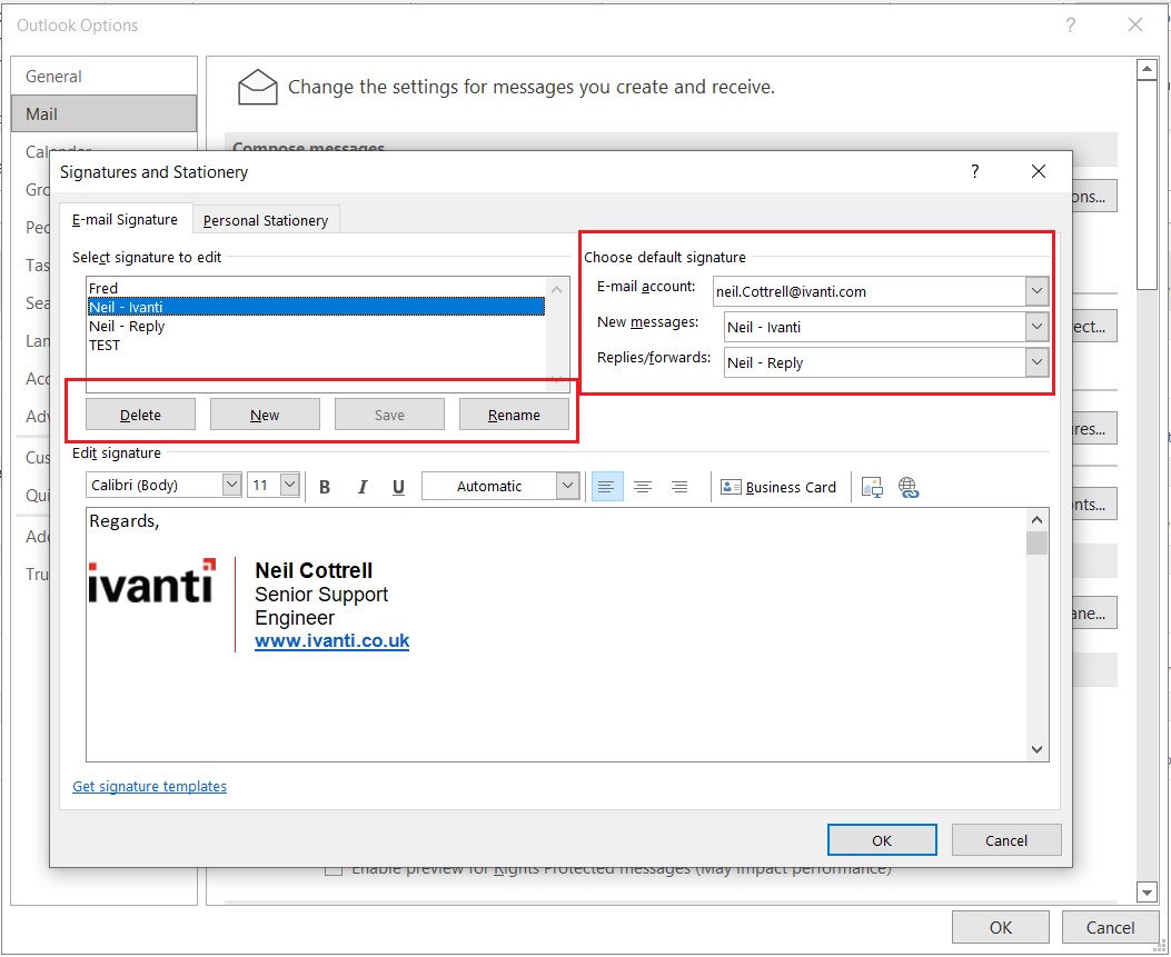 Microsoft Outlook Signature Cannot Be Edited When Using EM To Create ...