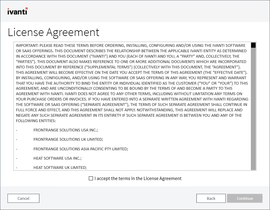 Ivanti Endpoint Manager 2022 Install Guide
