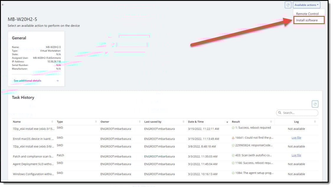 What's New With Web Console 2.0 In Ivanti EPM 2022 SU1