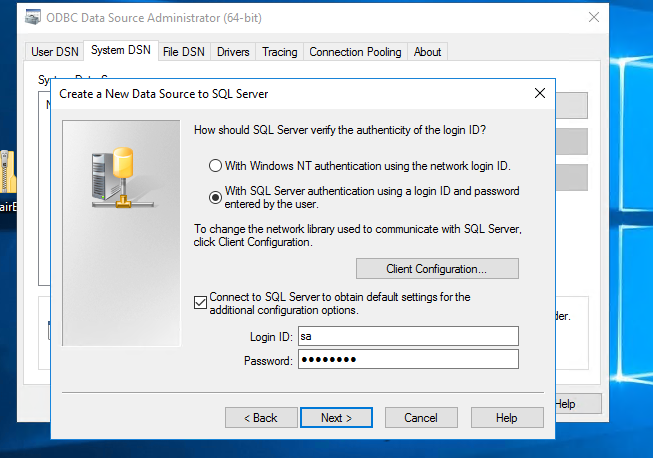 How to create an ODBC connection to your Landesk\Ivanti EPM database