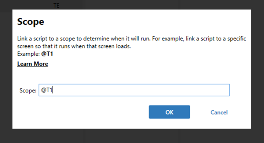 Velocity – Moving to another screen by entering a certain number using script.