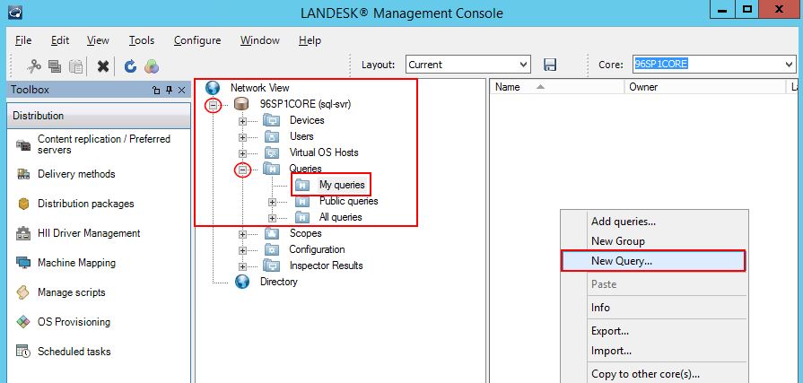 Creating a Query to search by MAC Address