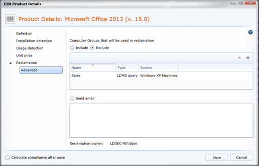 Getting Started with Software License Reclamation