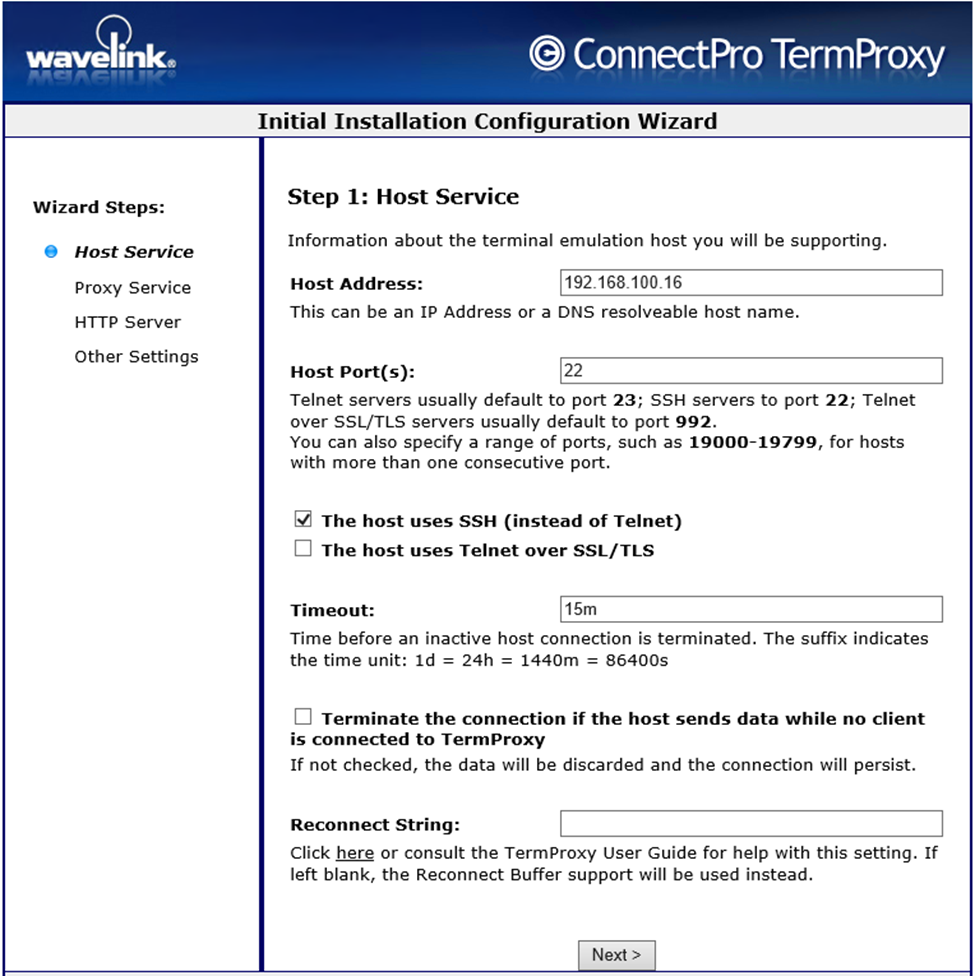 Velocity (Termproxy) – How to enable “SSL/TLS” on the Termproxy using the “Wizard” setup.