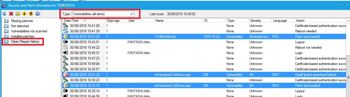 Getting started with Patch Reporting (SQL, Tables & such)