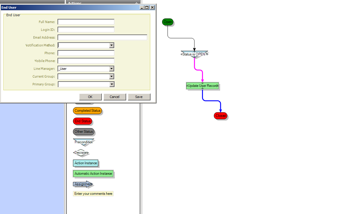 Step by step example - How to update a user record using process ...