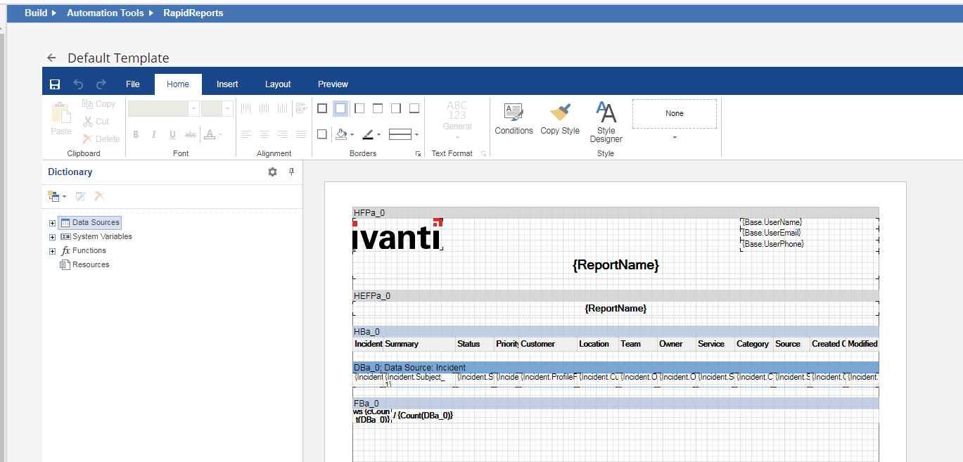 How To: Enable RapidReports