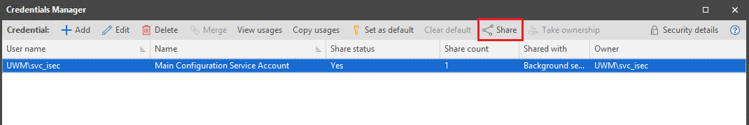 How to: Configure Credentials for use in Ivanti Security Controls