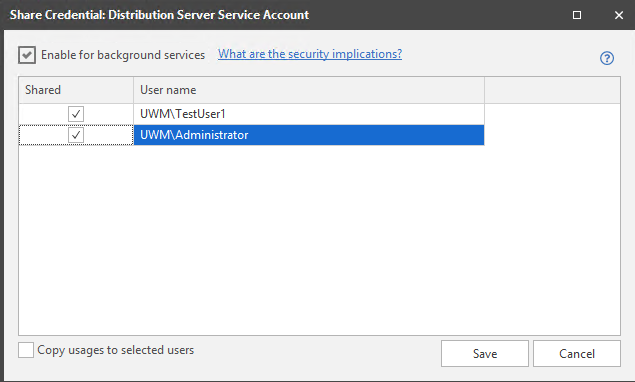 How to: Configure Credentials for use in Ivanti Security Controls