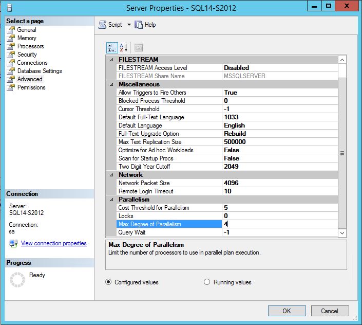 Recommendations for tuning EPM (LDMS) and MS SQL for large enterprise ...