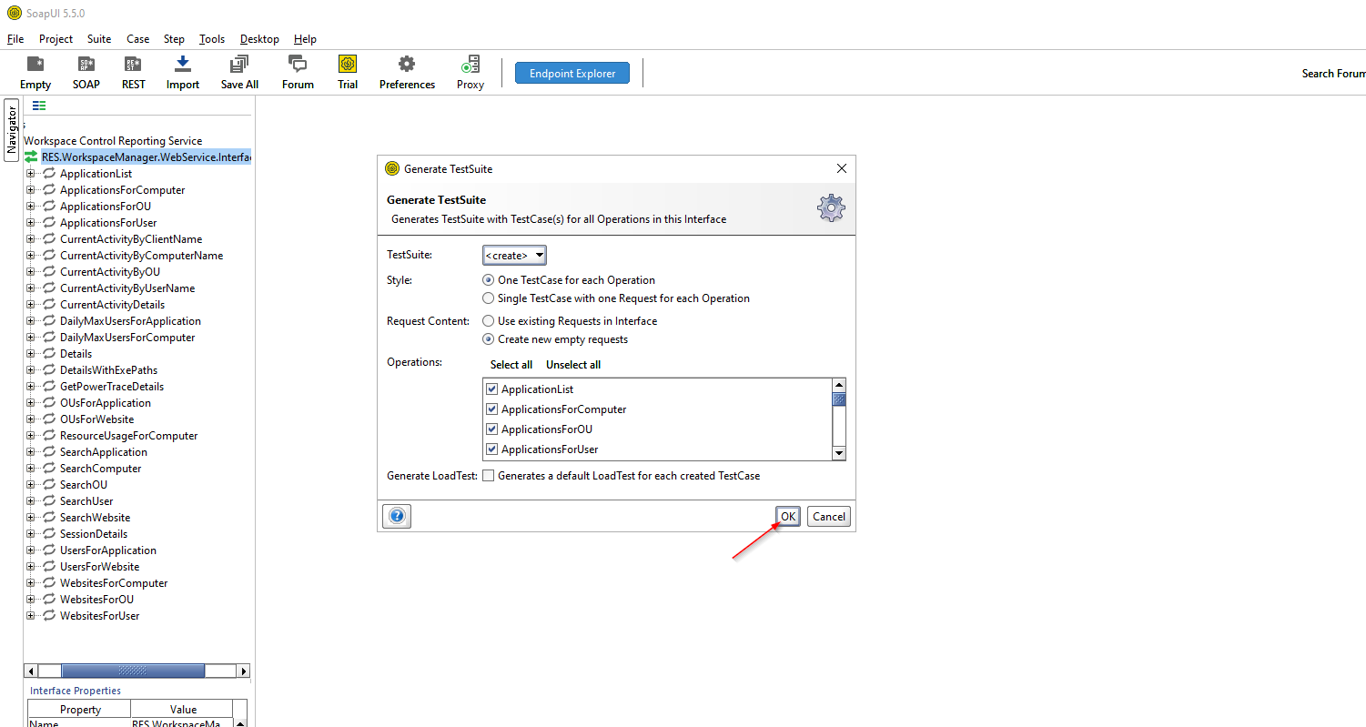 HOWTO: Test the Ivanti Workspace Control Reporting Services