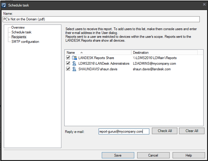 How To: Schedule a Report and Have It Delivered via Email