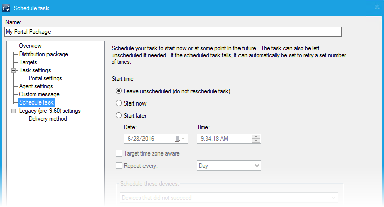 How to use the Ivanti EPM Software Deployment Portal