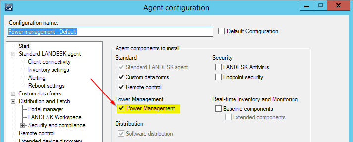 Training Scenario for Power Management - Power policy configuration and ...