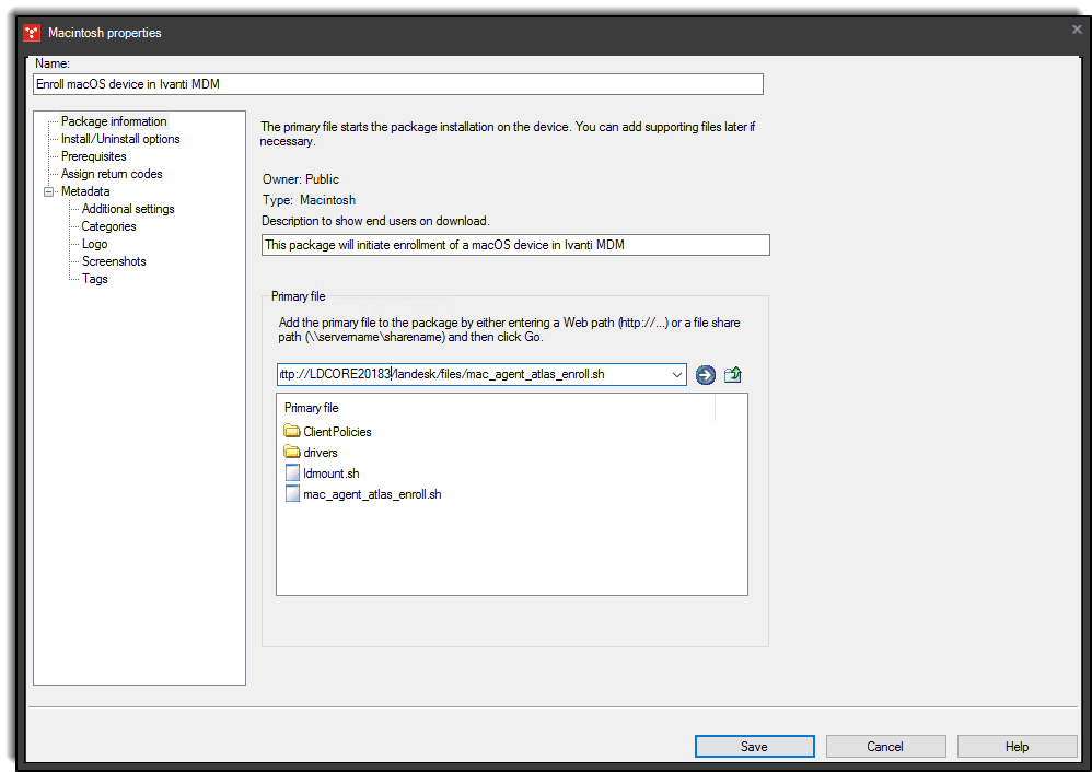 About Integrated Device Management for MacOS in Ivanti EPM