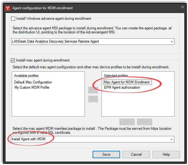 About Integrated Device Management for MacOS in Ivanti EPM
