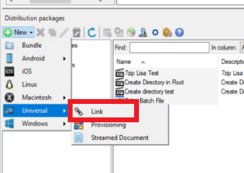 How To Distribute A Link Using A Software Distribution Package