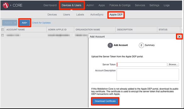 How to renew DEP token