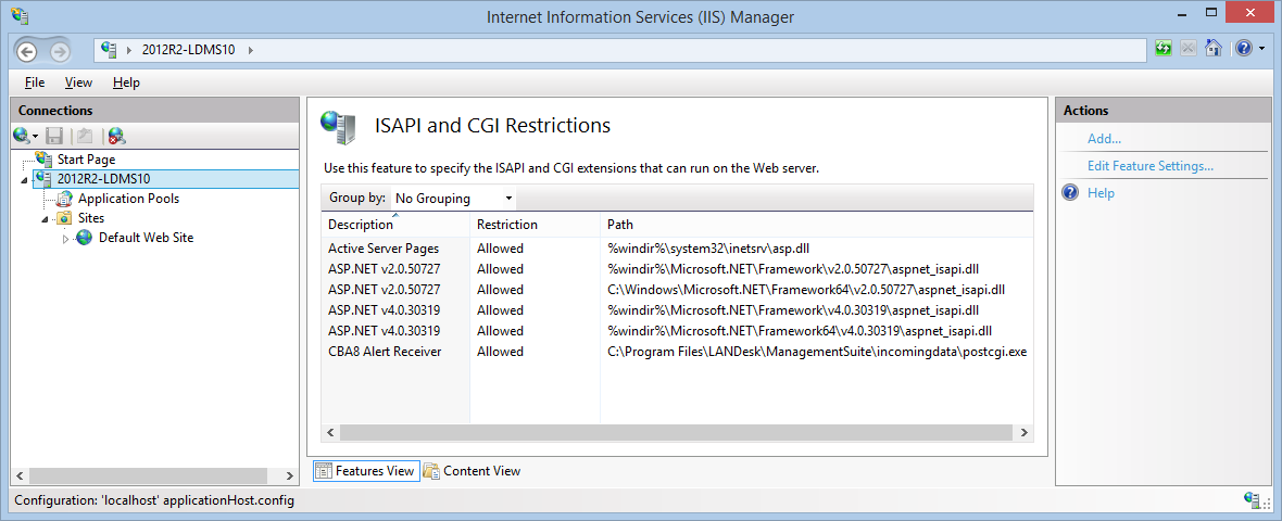 Error: "Exception! Error calling ParseLocalConnectionString"