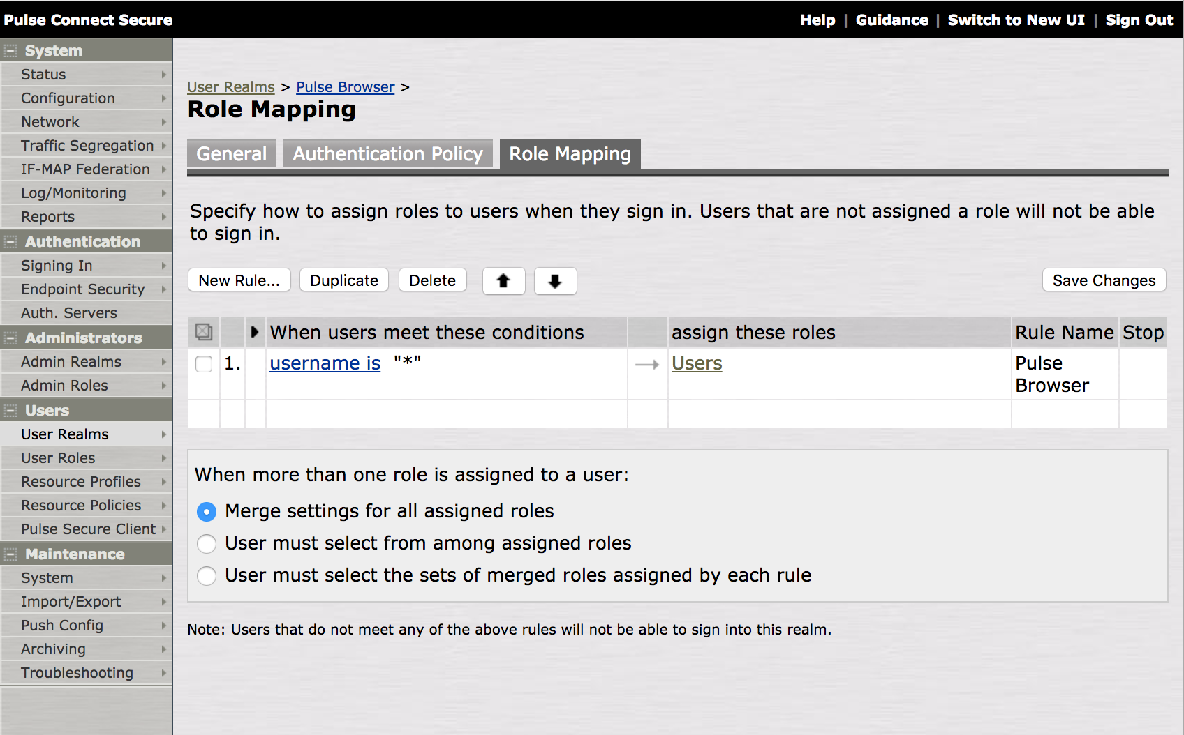 KB40446 - How to configure Pulse Secure Browser with Pulse Connect Secure