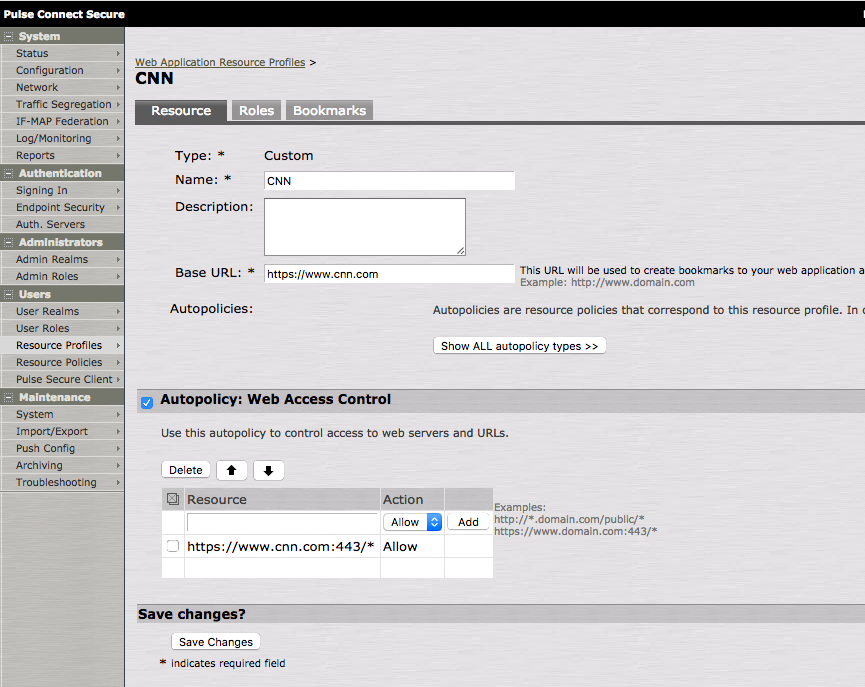 KB40446 - How to configure Pulse Secure Browser with Pulse Connect Secure