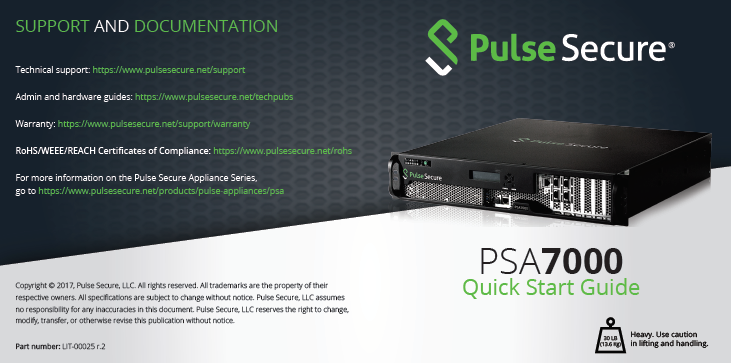 KB43622 - Pulse One (PSA7000) Setup Guide