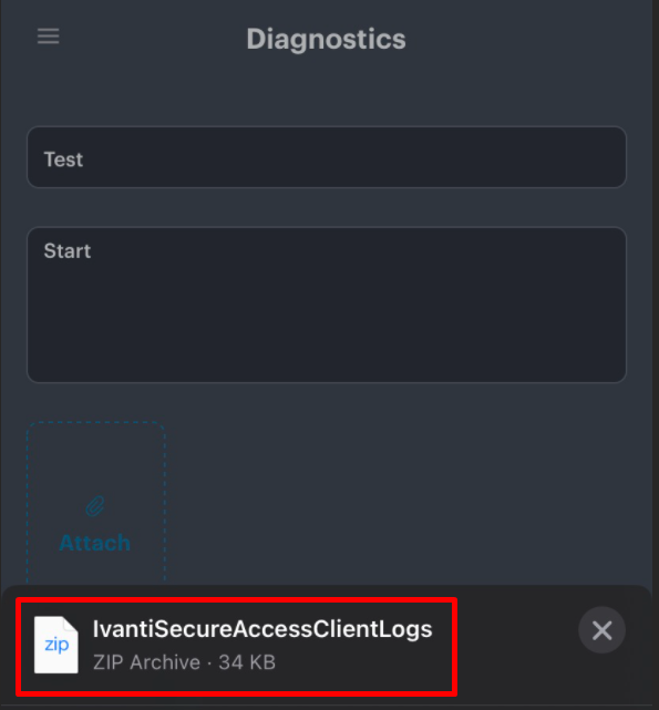 How to Collect Logs for IOS Devices Using Ivanti Secure Access Mobile ...