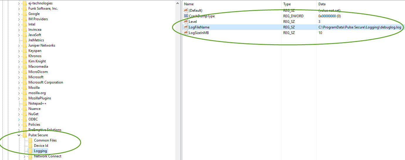 KB25344 - How to collect client side debug logs with the log level set to 5 in the registry