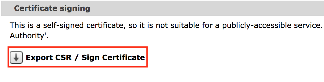 5596 - How to create a certificate signing request (CSR) for vTM?
