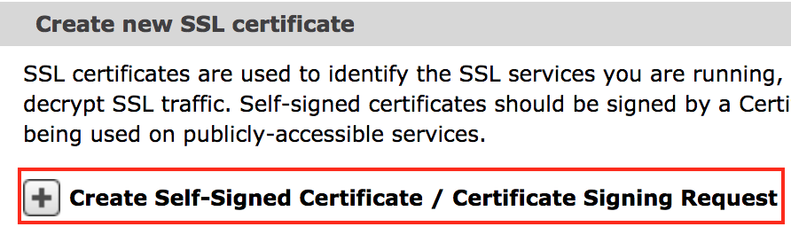 5596 - How to create a certificate signing request (CSR) for vTM?