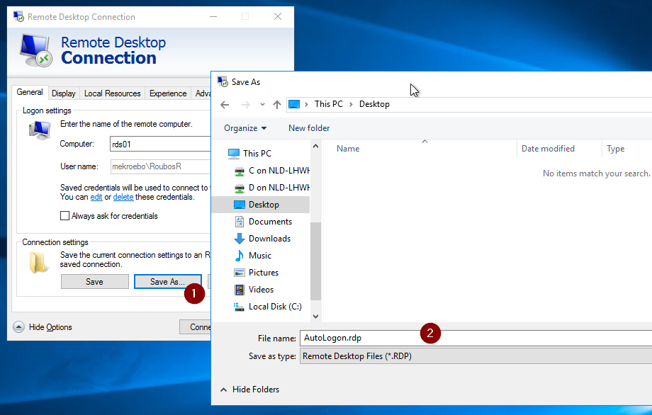 HOWTO: Create an automated logon and logoff scenario for ...