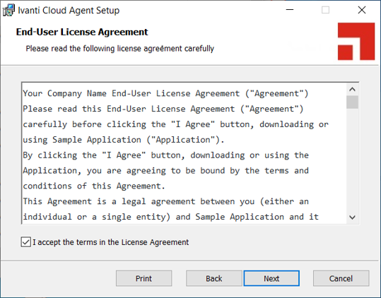 HOWTO: Install the Ivanti Cloud Agent for non-persistent VDI's