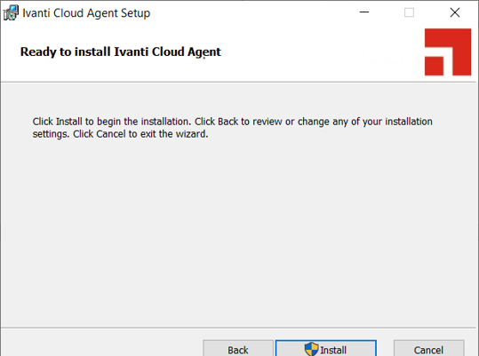 HOWTO: Install the Ivanti Cloud Agent for non-persistent VDI's