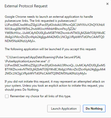 KB40102 - Pulse Secure Application Launcher (PSAL) to deliver & launch ...