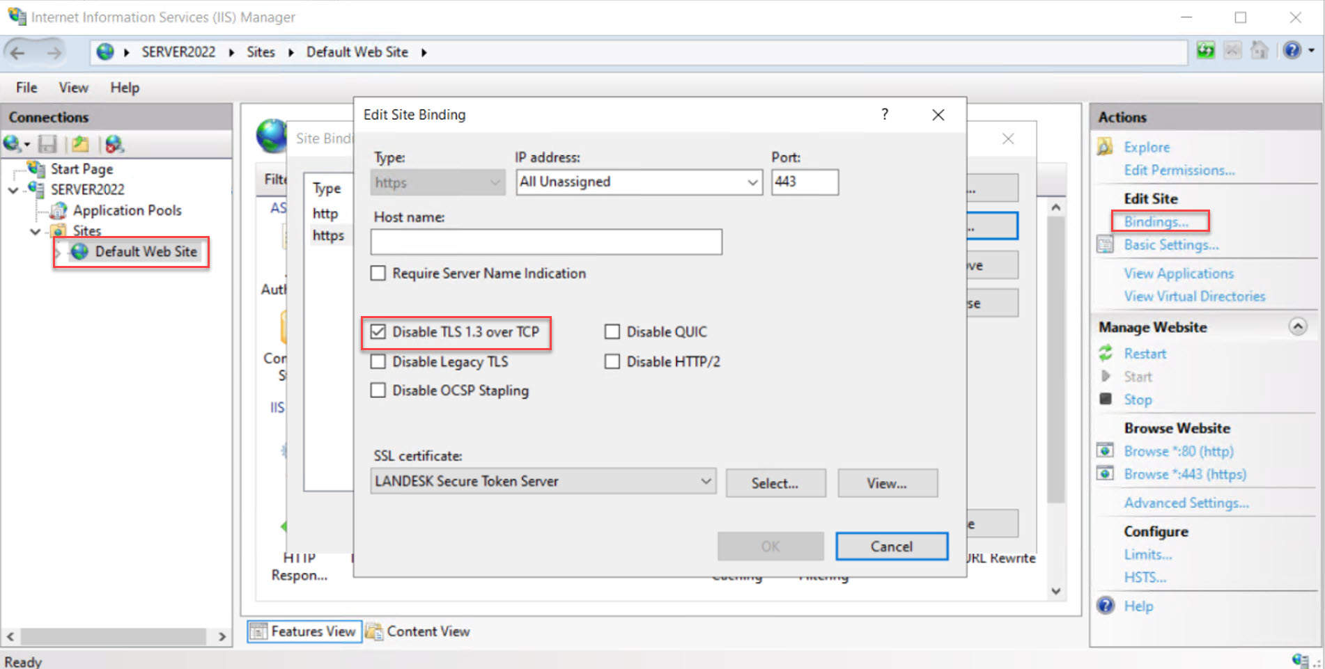 EPM Supporting Windows Server OS