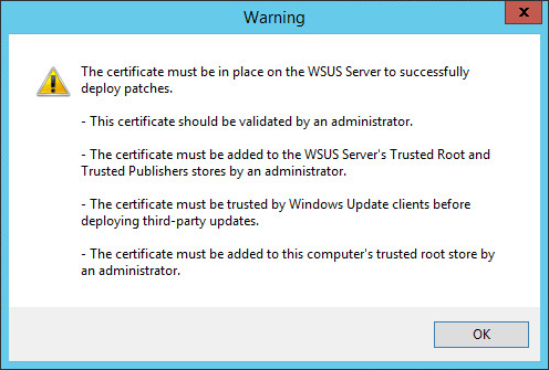 How To Create, Export, and Import a WSUS Self-Signed Certificate in Patch for MEM