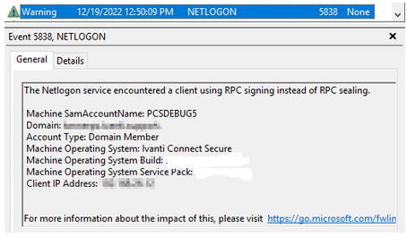 KB45701 - Netlogon Protocol Changes