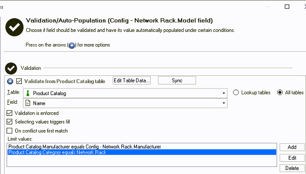 Empty List of Items in the Dropdown Field Despite Correctly Set up Field Validation