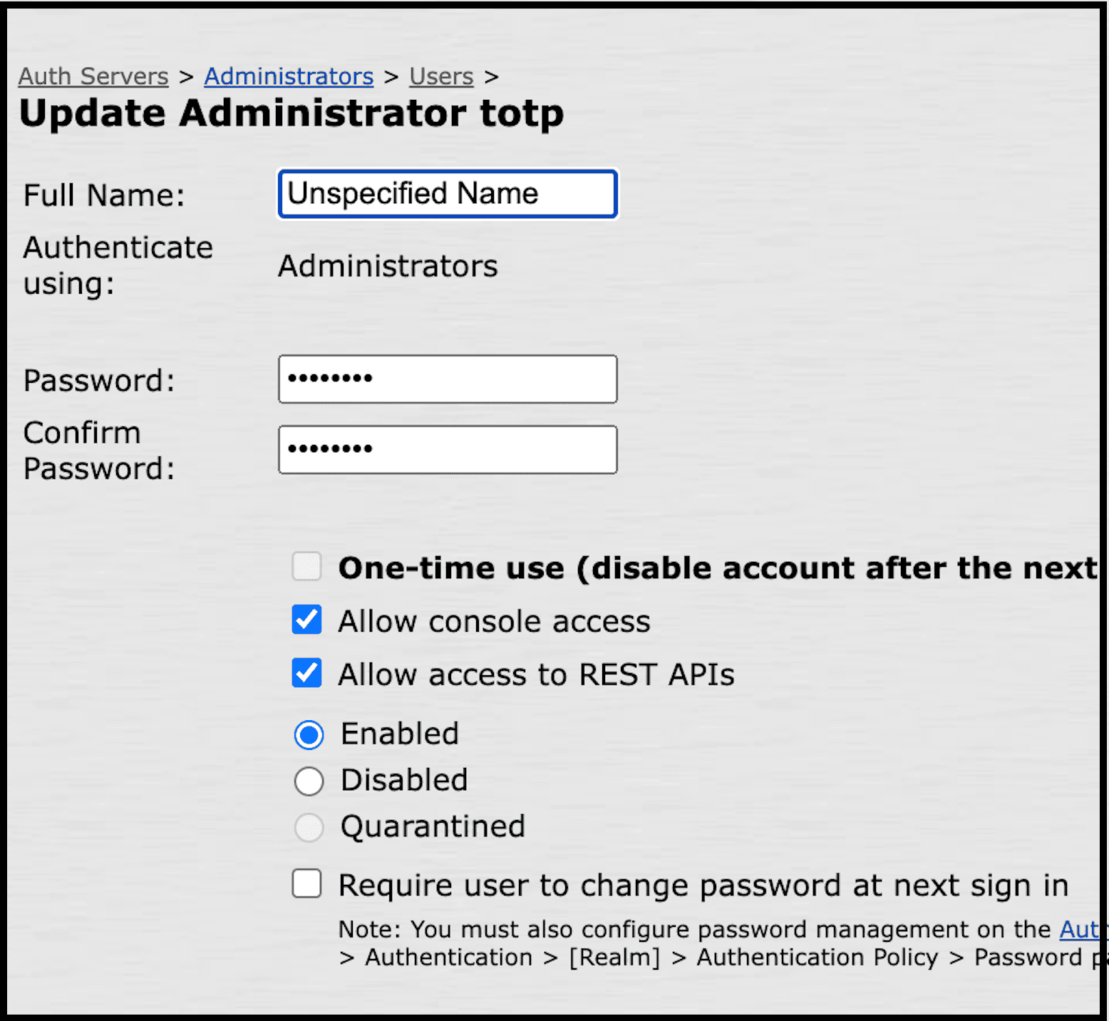Steps to Configure ICS As The Remote TOTP Server