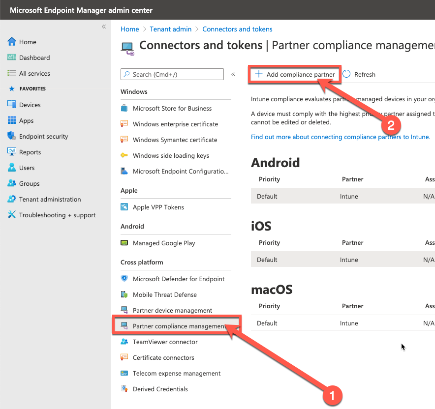 MobileIron Cloud - Azure Device Compliance for iOS and Android
